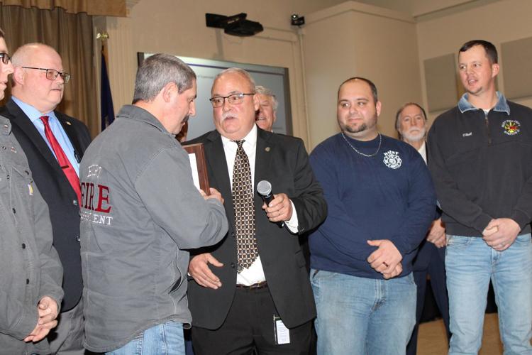 Volunteers who saved teenagers from icy pond honored