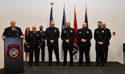 Danville Police Department hosts promotional ceremony