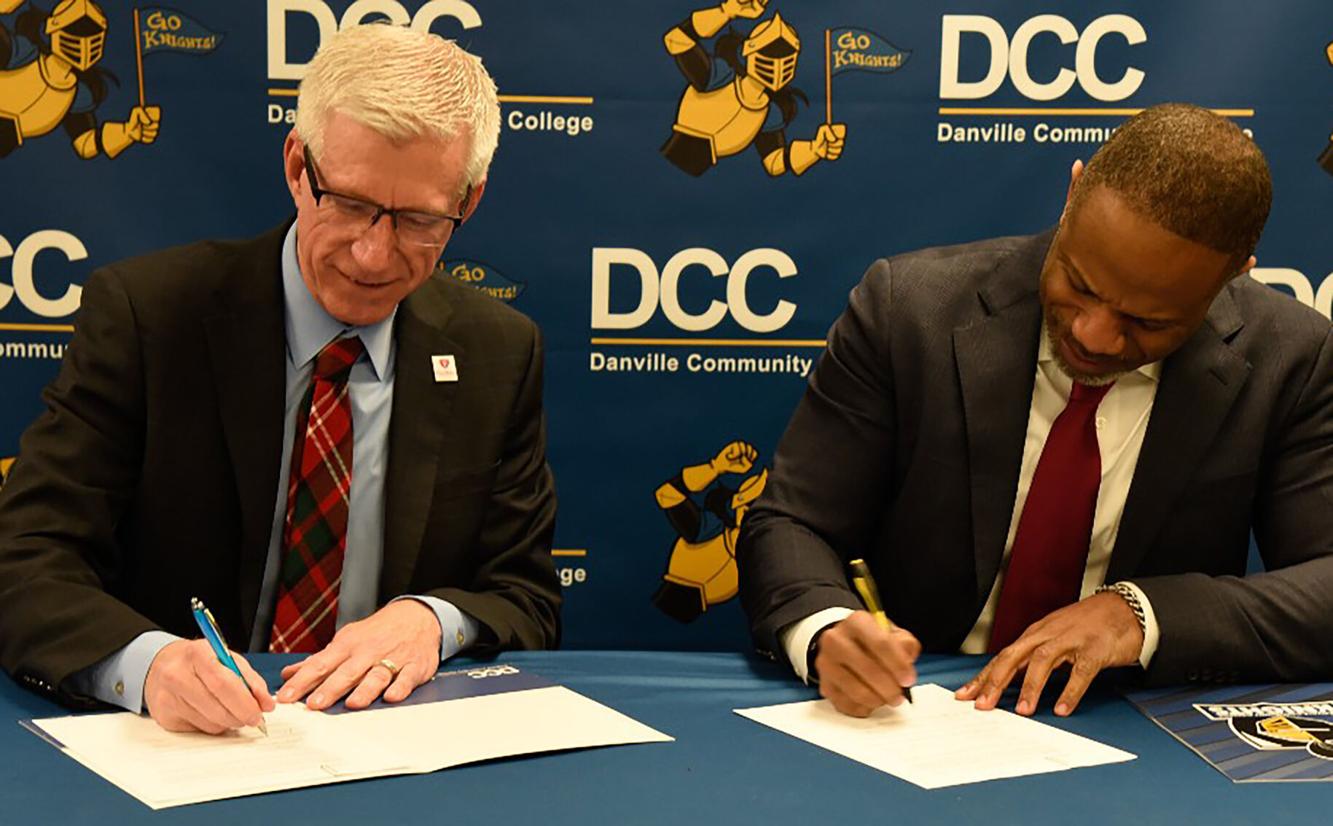 Danville Community College inks partnership with Radford University