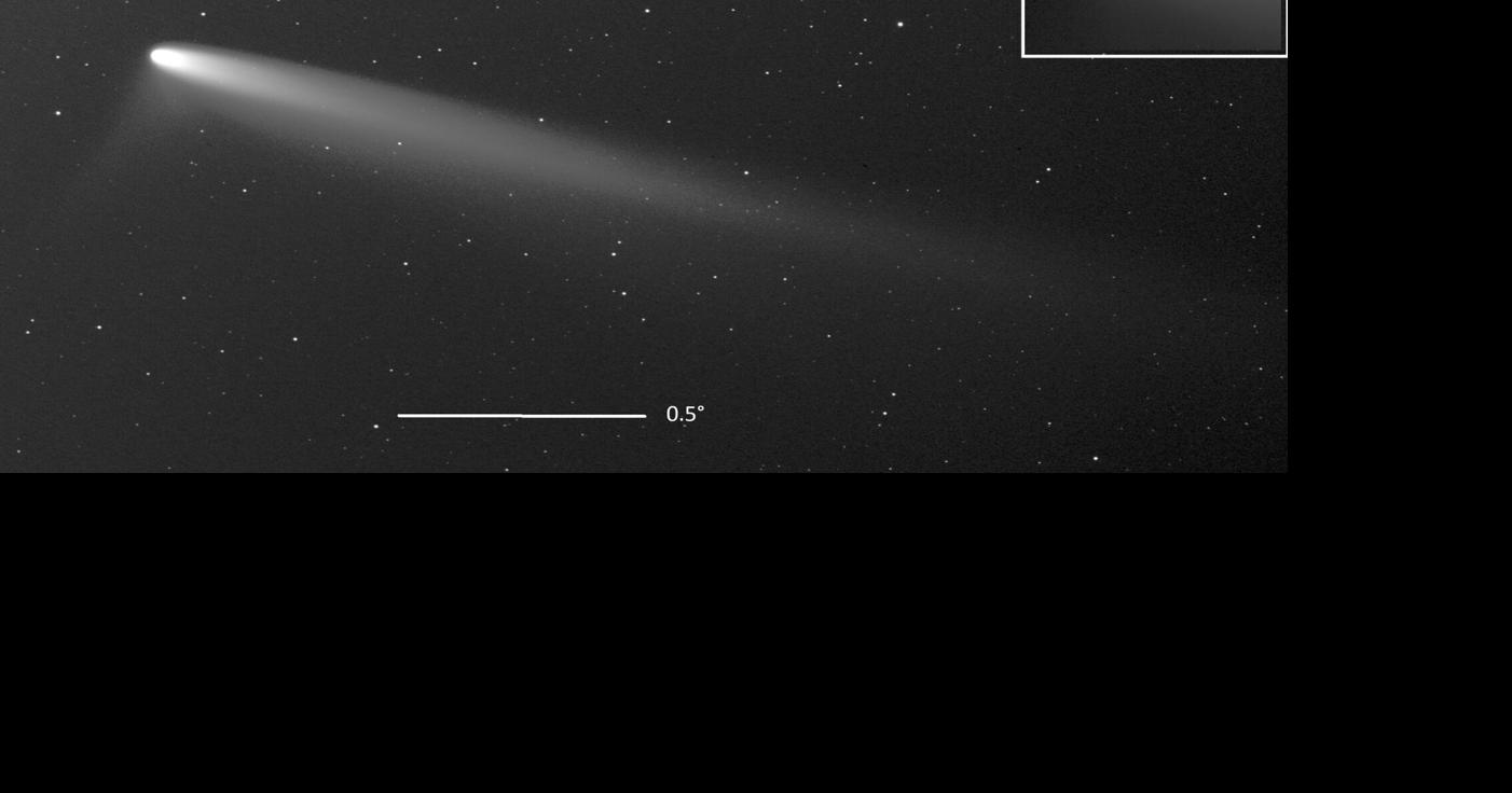 Rare comet brightens October night skies