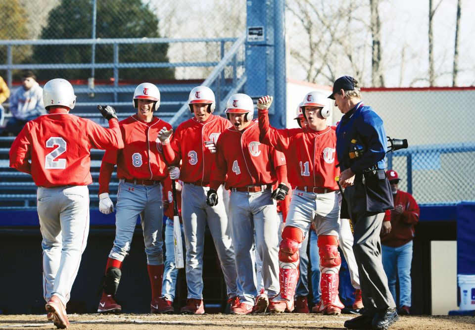 Tunstall hammers George Washington early, cruises to win.