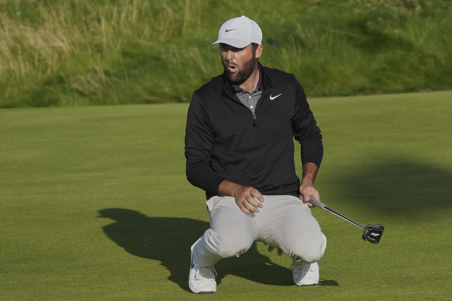 Scottie Scheffler on verge of another major at British Open, builds 4 ...