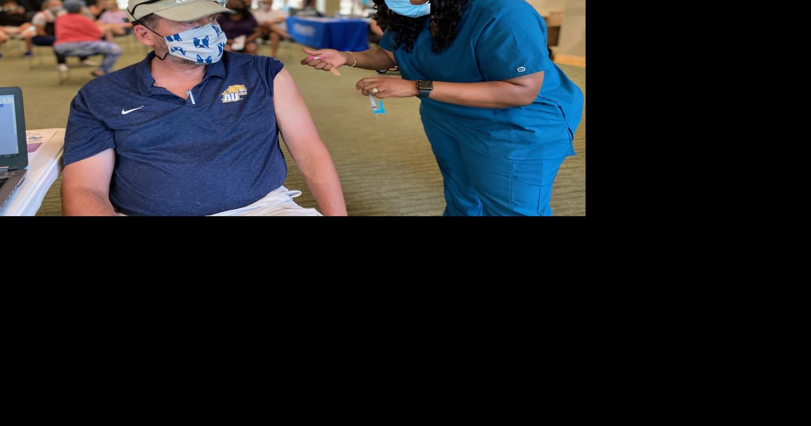 Danville residents join Averett students and staff members to receive ...