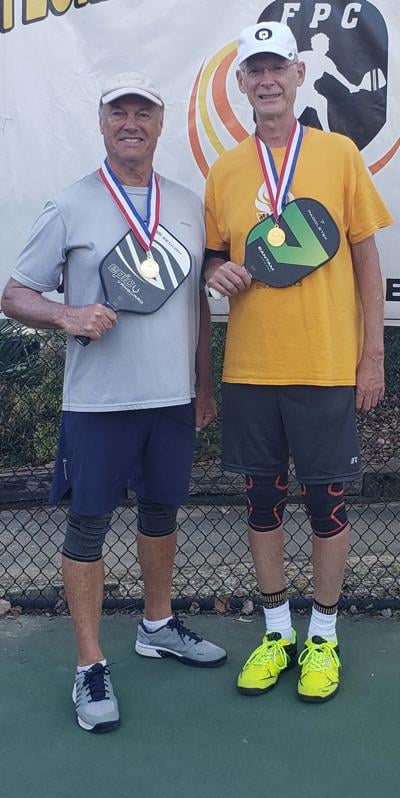 Pickleball gold medal winners