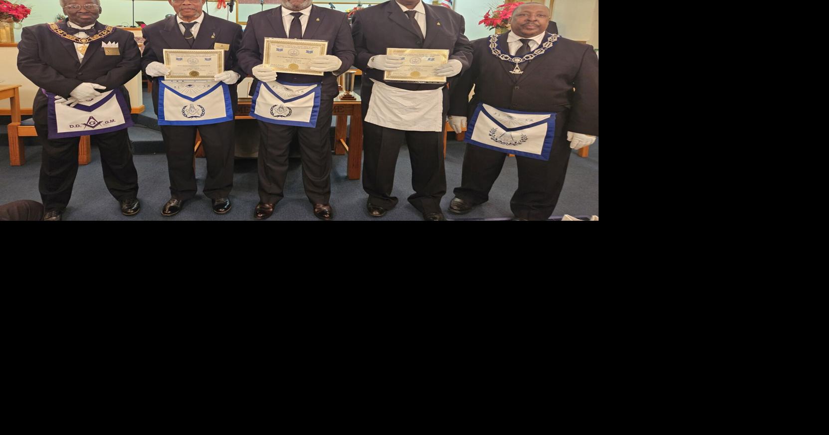 Four presented 50-year pins