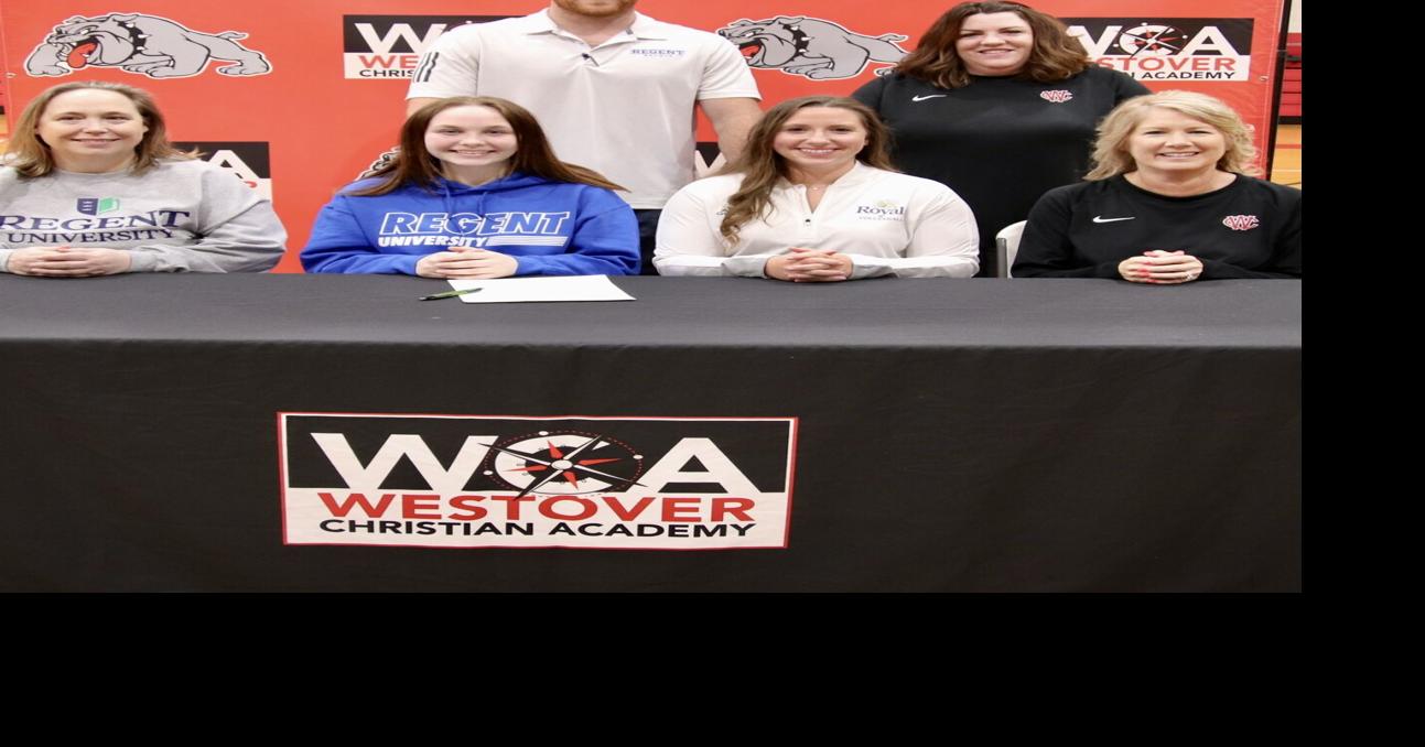 Westover Christian Academy volleyball player inks with Regent University