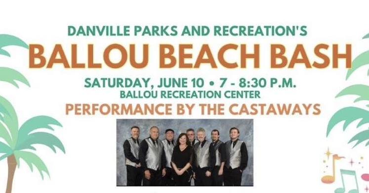 Beach music coming to Danville's Ballou Park