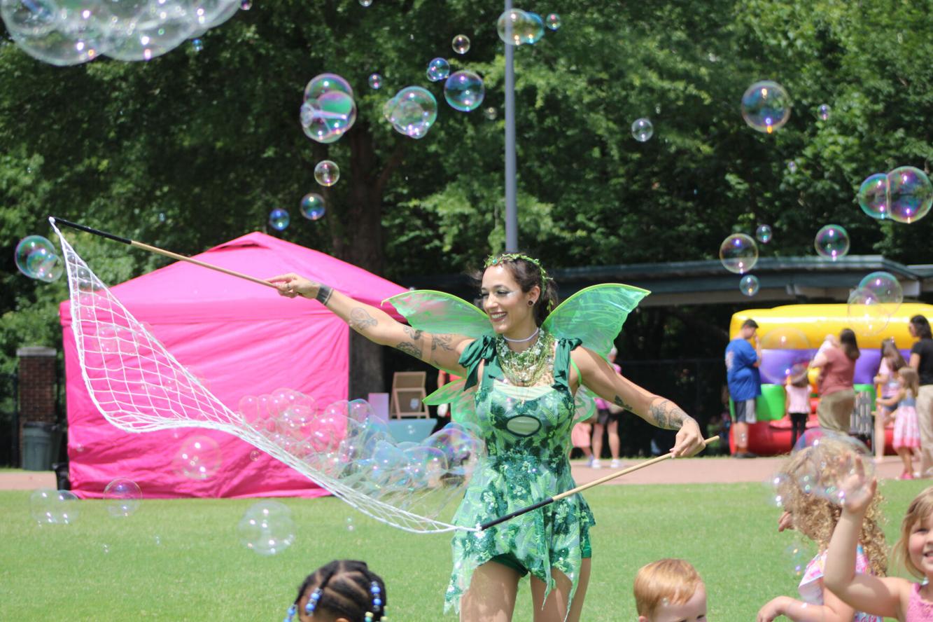 Dancing fairy delights little ones at Children's Festival