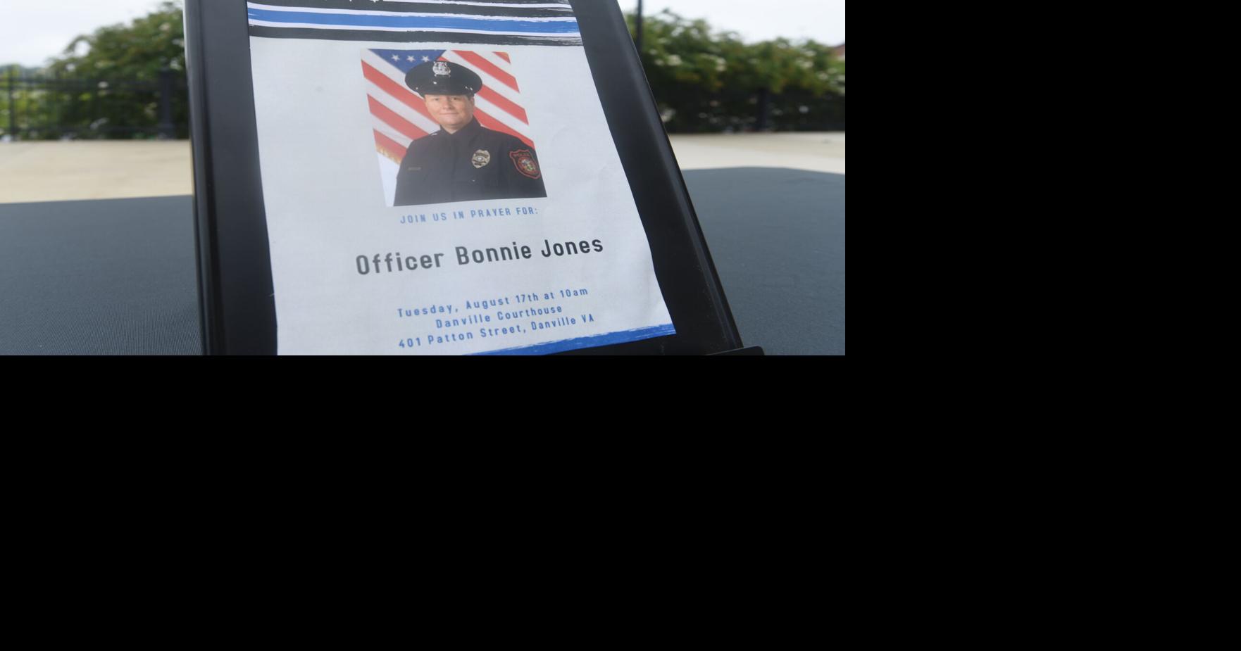 Fellow workers mourn loss of Danville police officer Bonnie Jones