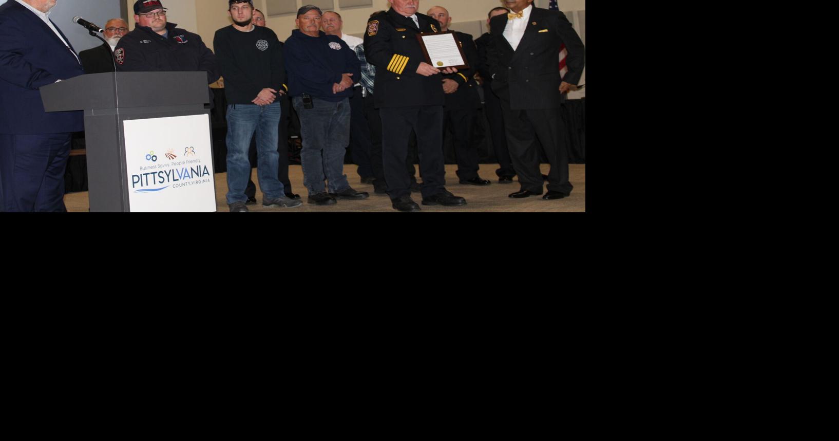 First responders honored for bravery, heroism in fire