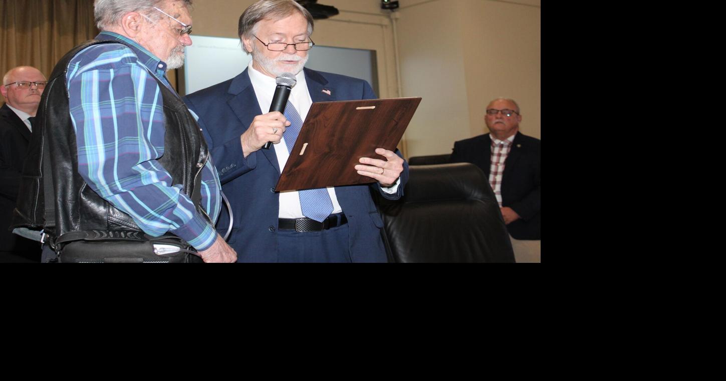 Jerome Cook honored for 64 years in fire services