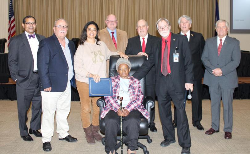 Pittsylvania County supervisors honor 101-year-old woman