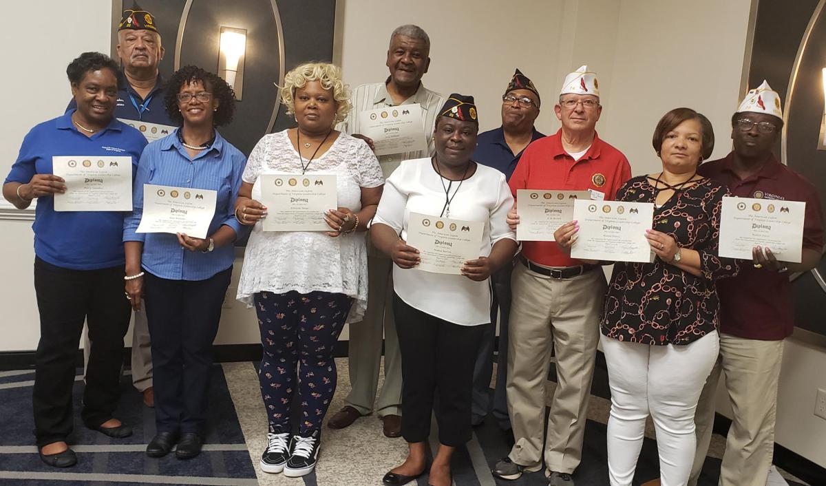 Members attend American Legion Department of Virginia Legion College