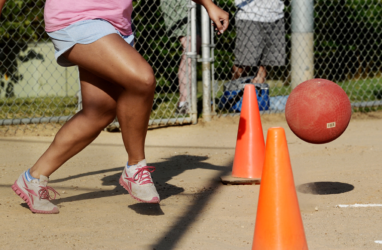 Kickball league forms as a way to socialize while getting exercise