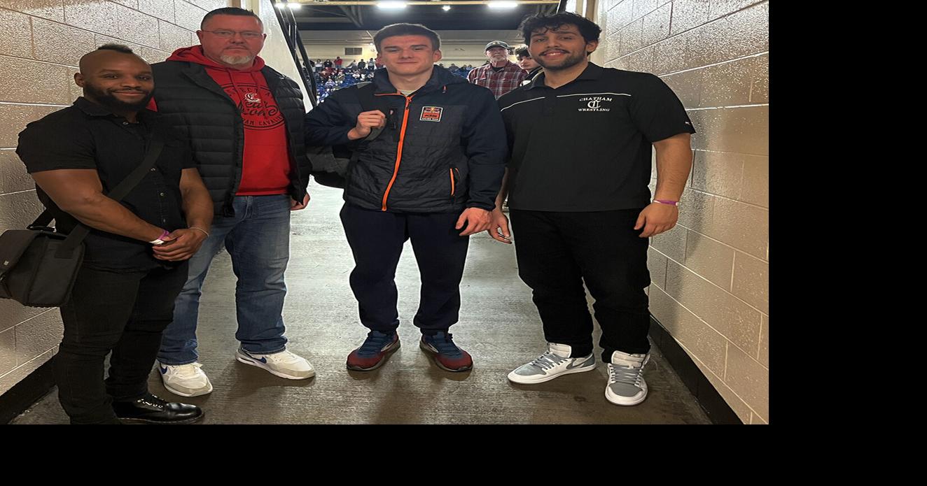 Chatham High School's Matthew Marlowe takes second place in wrestling ...