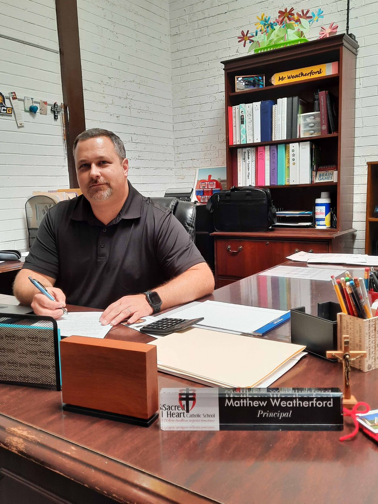 Danville's Sacred Heart welcomes first Black pastor, first male school ...