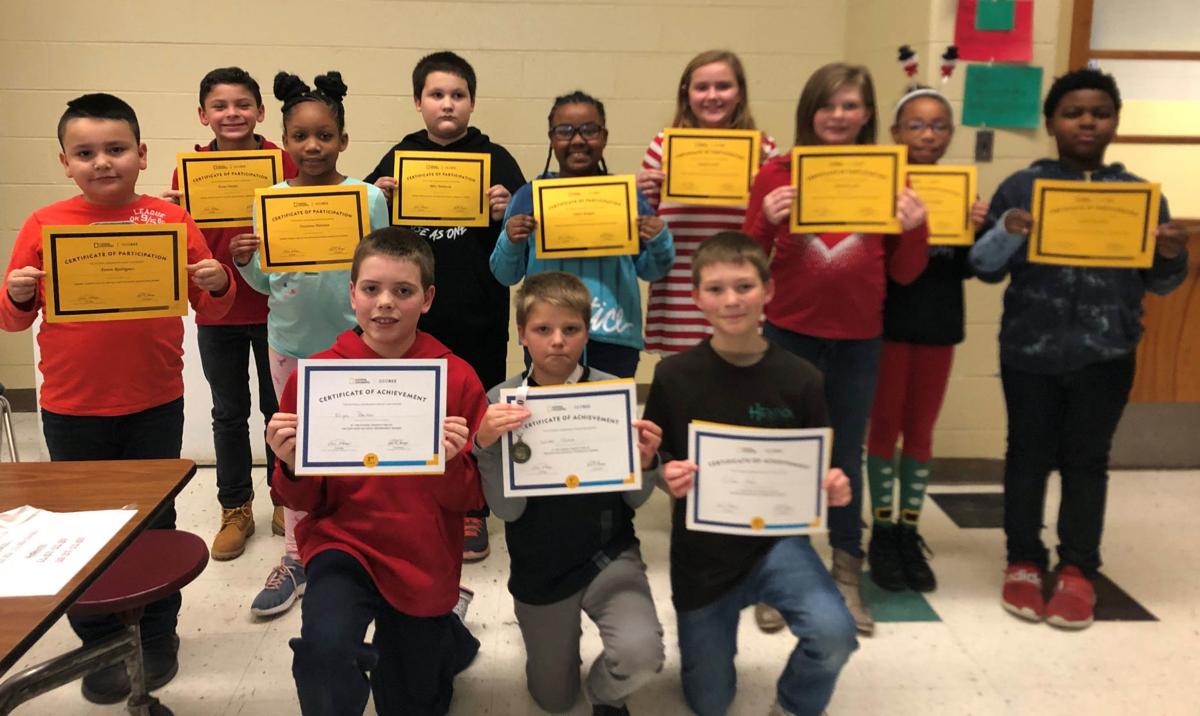 Southside Elementary School holds Geographic Bee