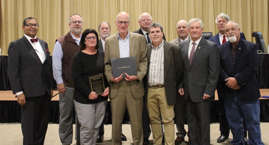Joey Faucette honored for success with Pittsylvania IDA