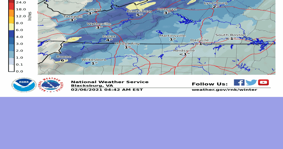 System could bring 1 to 3 inches of snow for Dan River Region