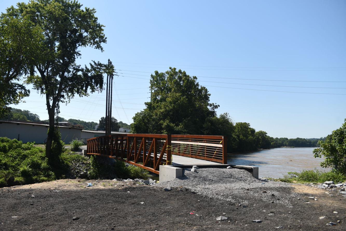 Part of Danville Riverwalk Trail re-routed to higher ground