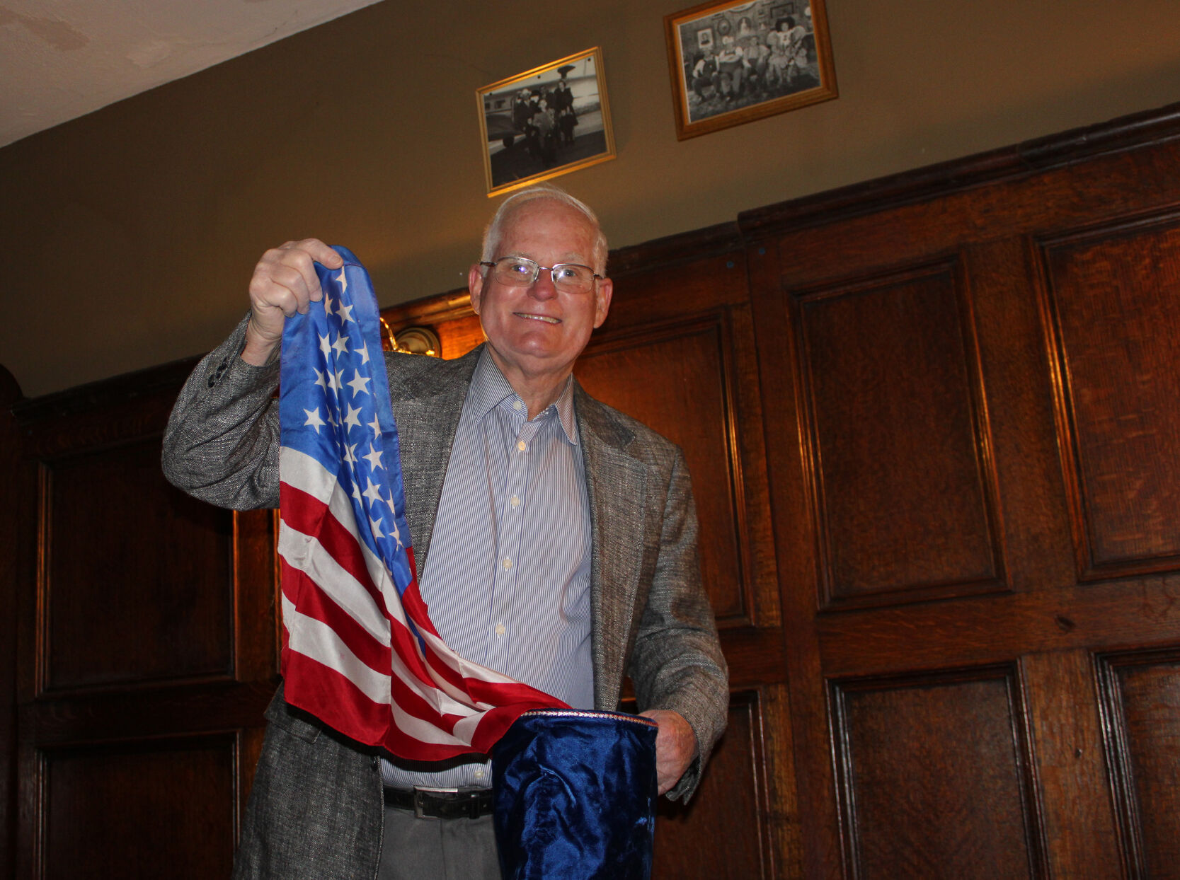 Danville illusionist ends humorous bid for president