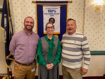 Library leaders speak to Rotary Club of Danville members
