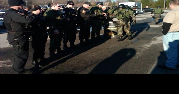 Officers participate in school safety SWAT exercise