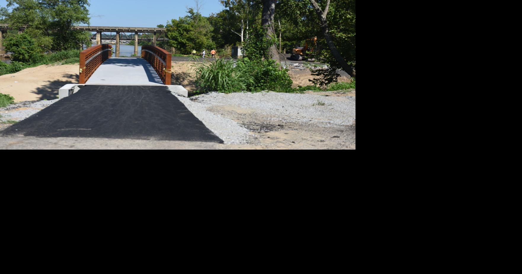 Part of Danville Riverwalk Trail re-routed to higher ground