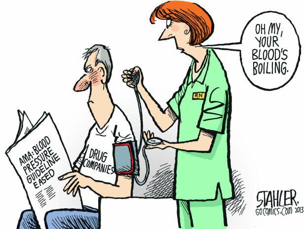 Blood Pressure | Editorial Cartoons | godanriver.com