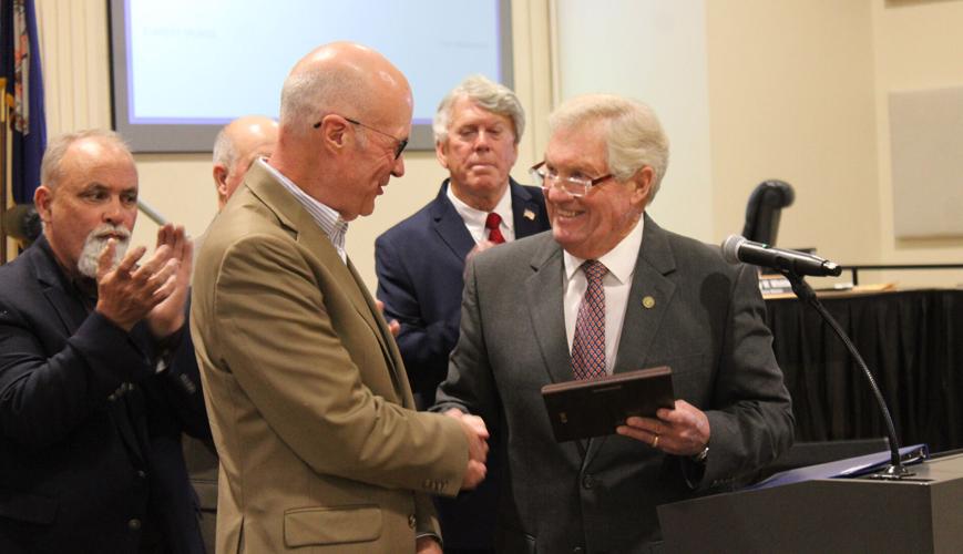 Joey Faucette honored for success with Pittsylvania IDA
