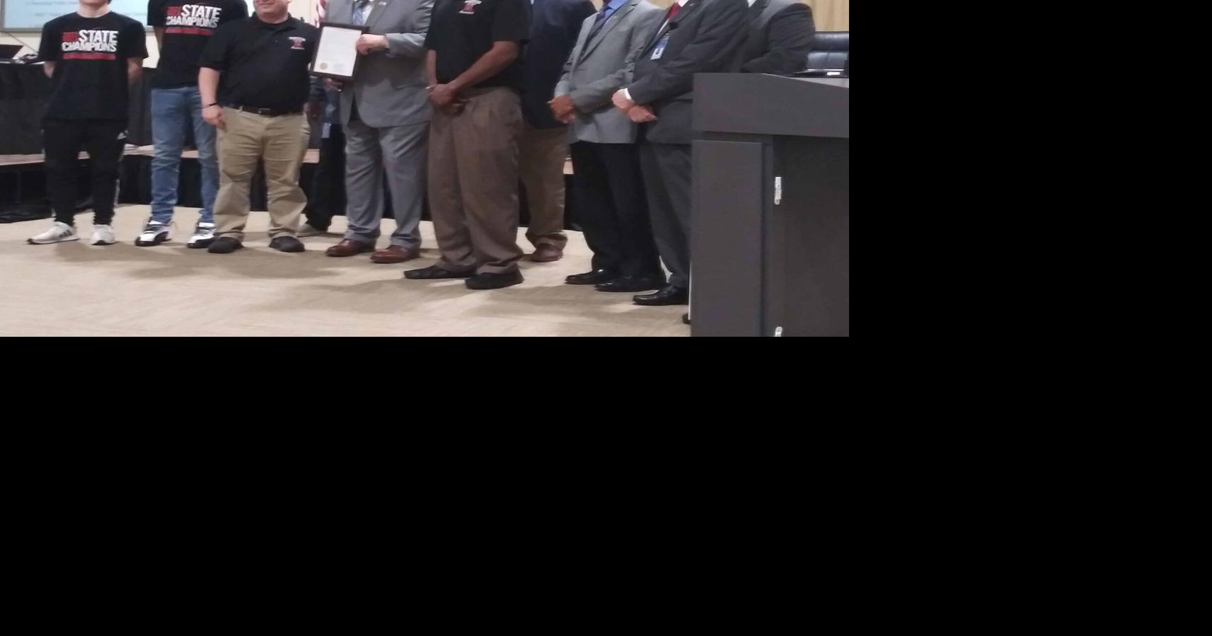 Supervisors honor Westover state champions