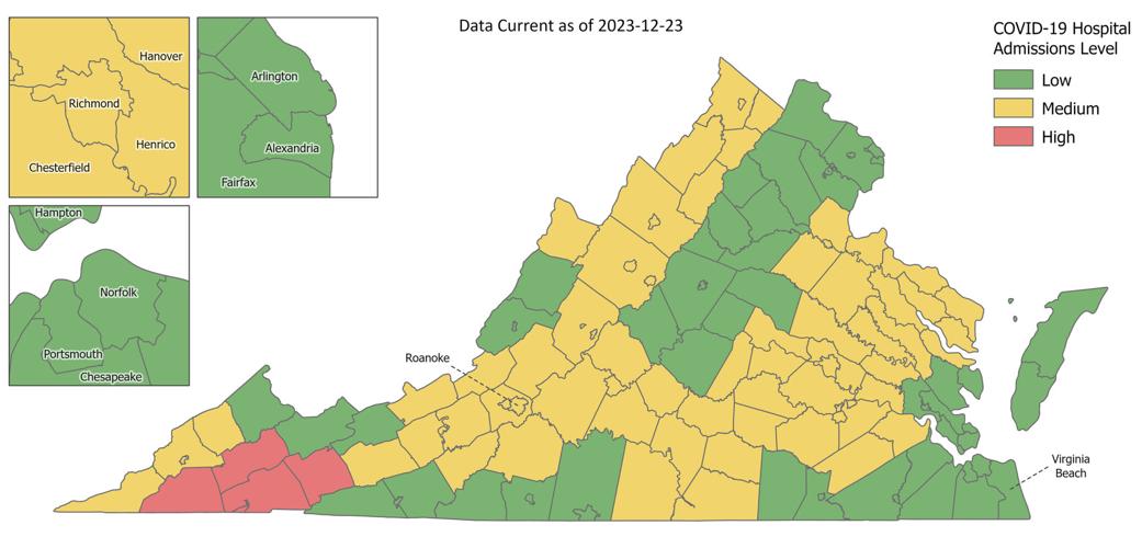 Flu gains intensity in Virginia as hospitalizations grow