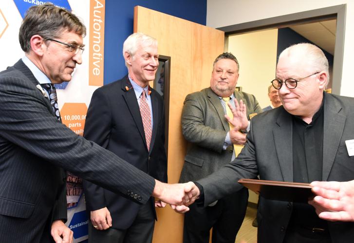 Axxor, maker of honeycomb fiberboard, celebrates five years in region