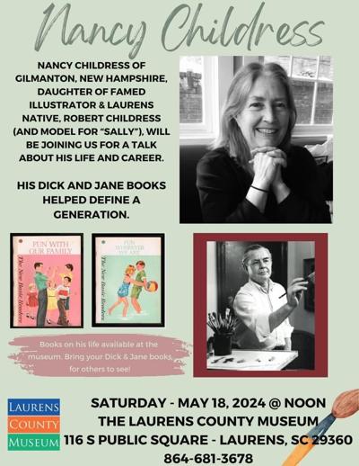 Famous illustrator’s daughter to share history of her Laurens roots ...