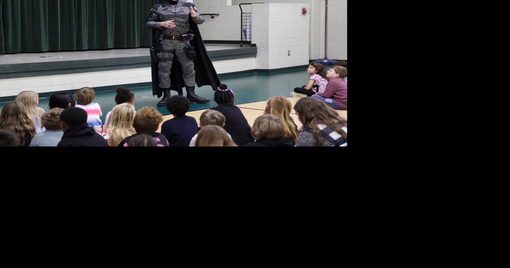 WV Batman making stops at District 55 schools for youth empowerment ...