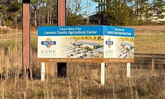 Laurens County Agricultural Center construction underway | News ...