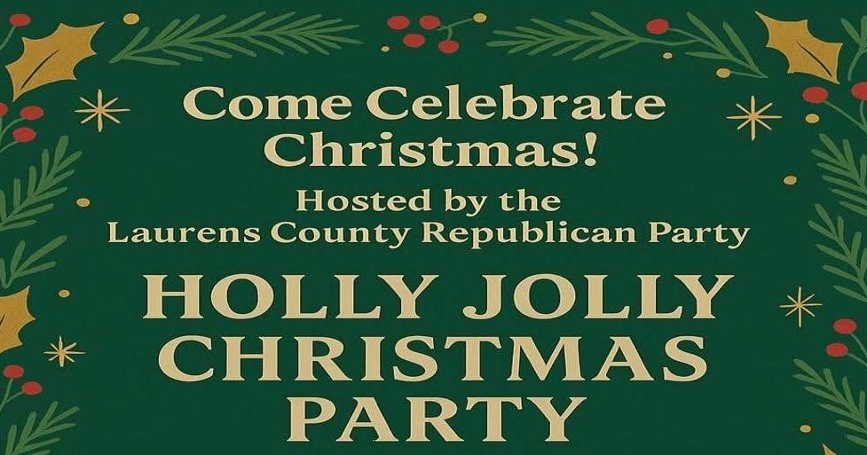 Celebrate Christmas with Laurens County GOP | News | golaurens.com