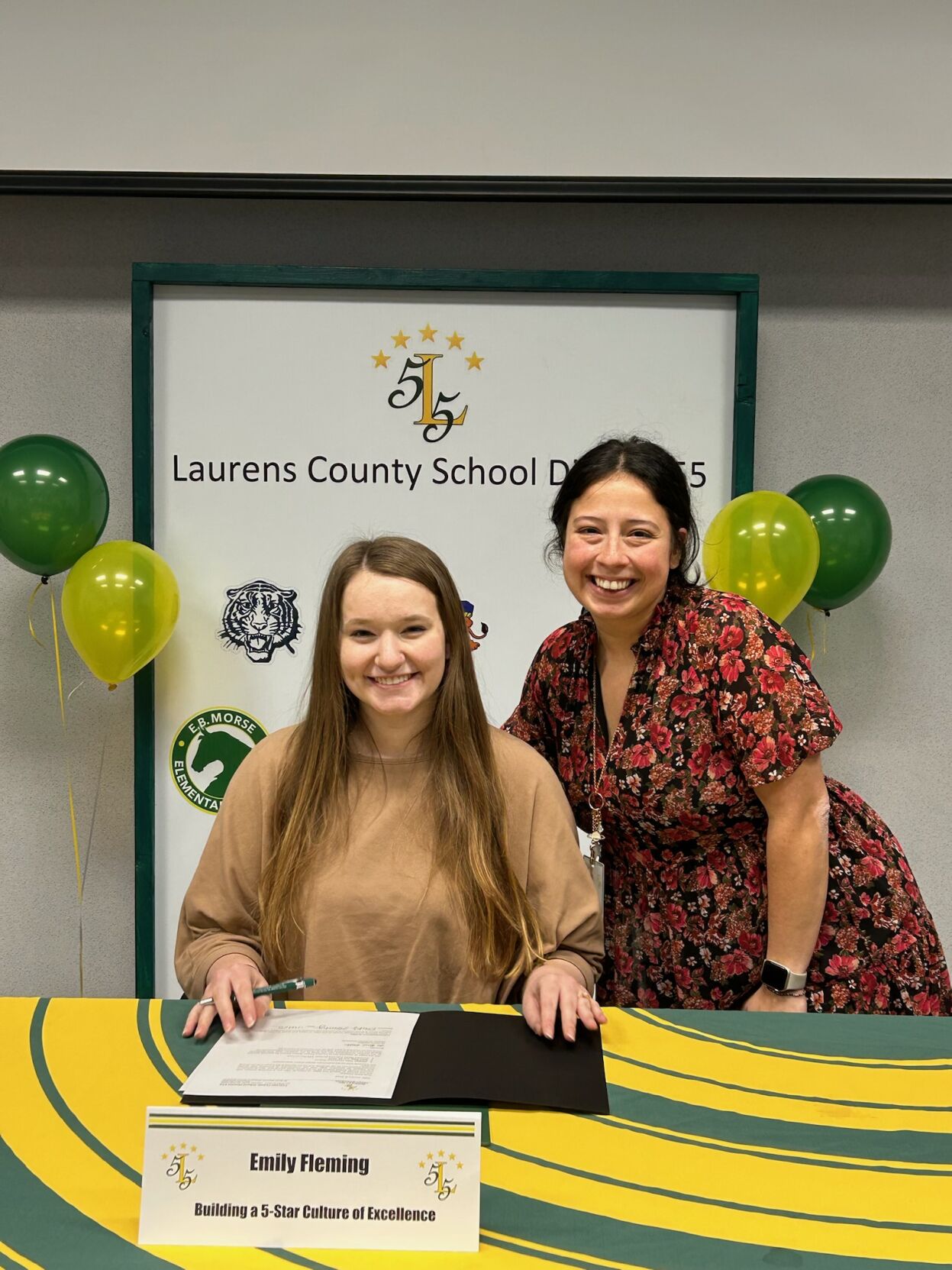 First Annual Teacher Signing Day Celebration in Laurens County School ...