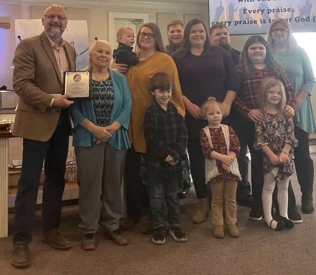 Lambert receives Johnny Godfrey Christian Service Award | News ...