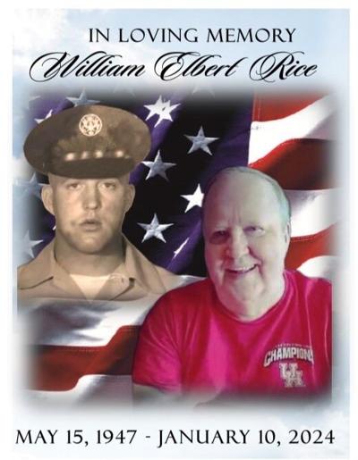 William (Bill) Elbert Rice - Houston, TX | Obituaries | golaurens.com