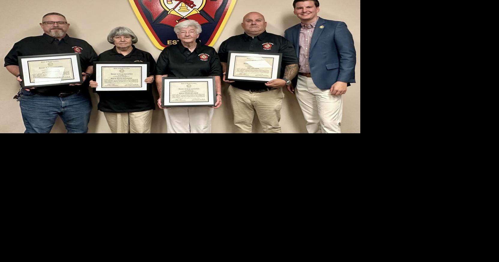 SC Rep. Luke Rankin Honors Hickory Tavern Fire Volunteers | News ...