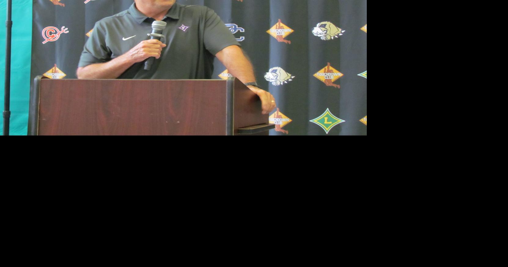 Photos: Furman coach Clay Hendrix speaks at Laurens County Touchdown Club | Sports | golaurens.com