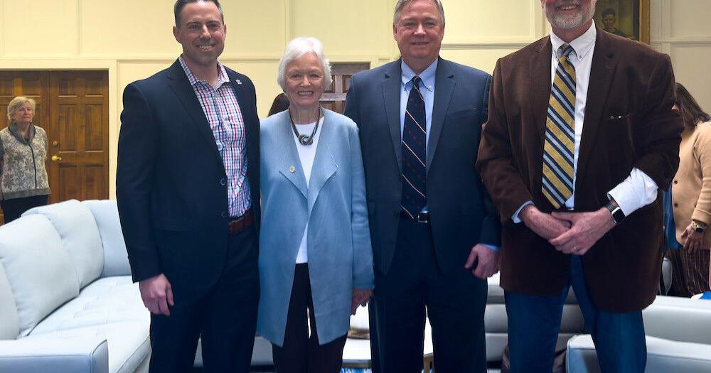 PC dedicates Butch and Brenda Woodward Lobby in Smith Administration ...