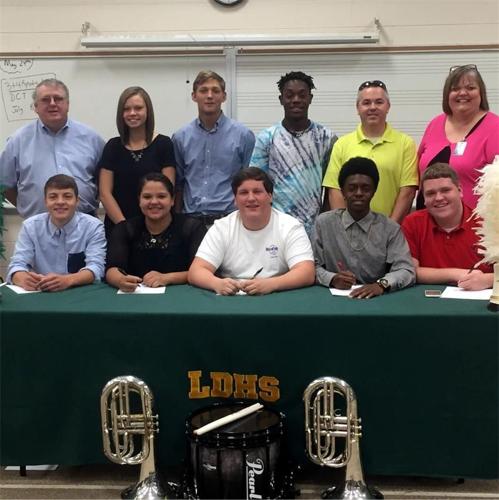 LDHS Raider Band holds Senior Signing Day | News | golaurens.com