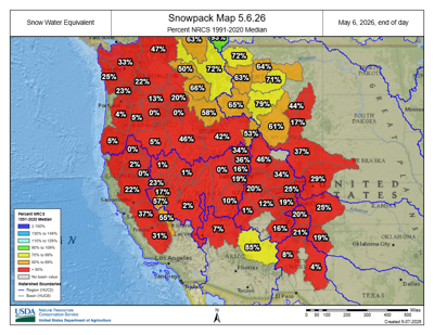 Western states brace for wildfires, water shortages | News ...