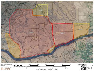 Newell Road Wildfire - Bickleton & Cleveland upgraded from Level 1 to ...