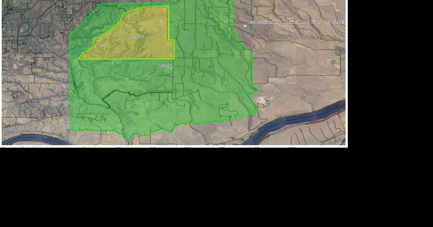 Latest evacuation map shows only one area, at Level 2 | News ...