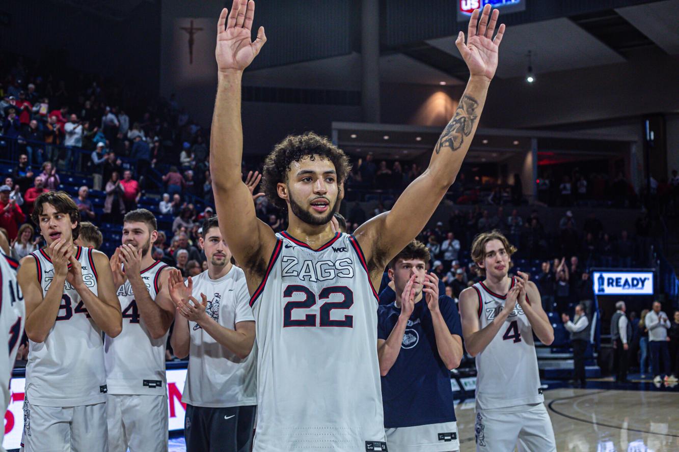 Anton Watson selected 54th overall by Boston Celtics in NBA Draft | Men ...