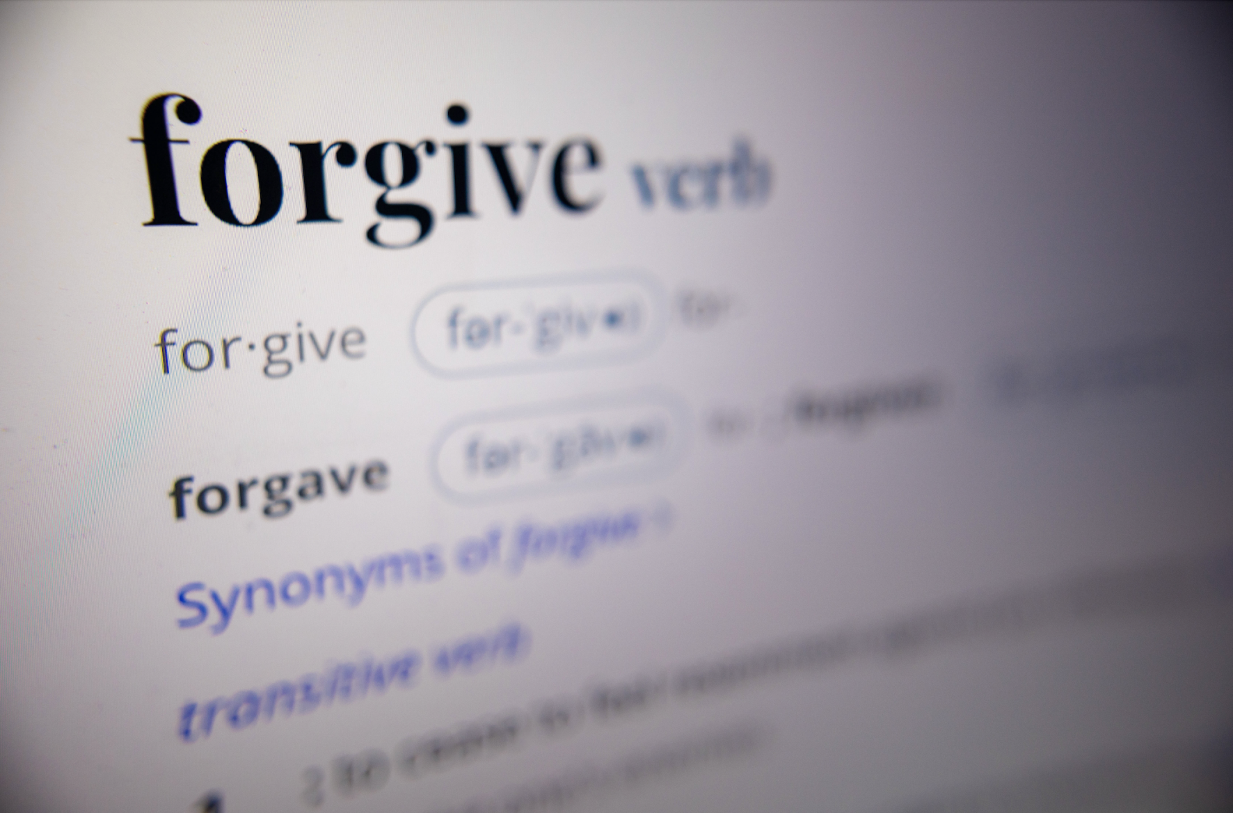 Forgiveness and accountability breathes new life into relationships ...