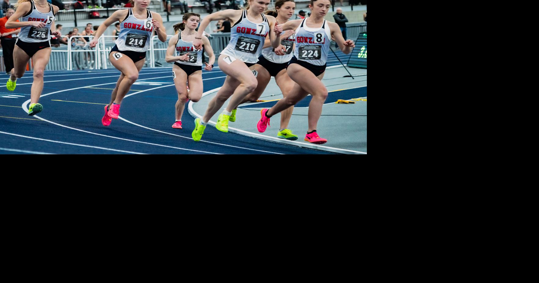 GU track competes on both sides of state, setting five program records ...